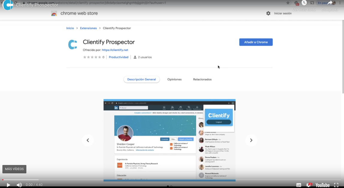 Clientify Prospector, una herramienta pensada para prospectar en LinkedIn
